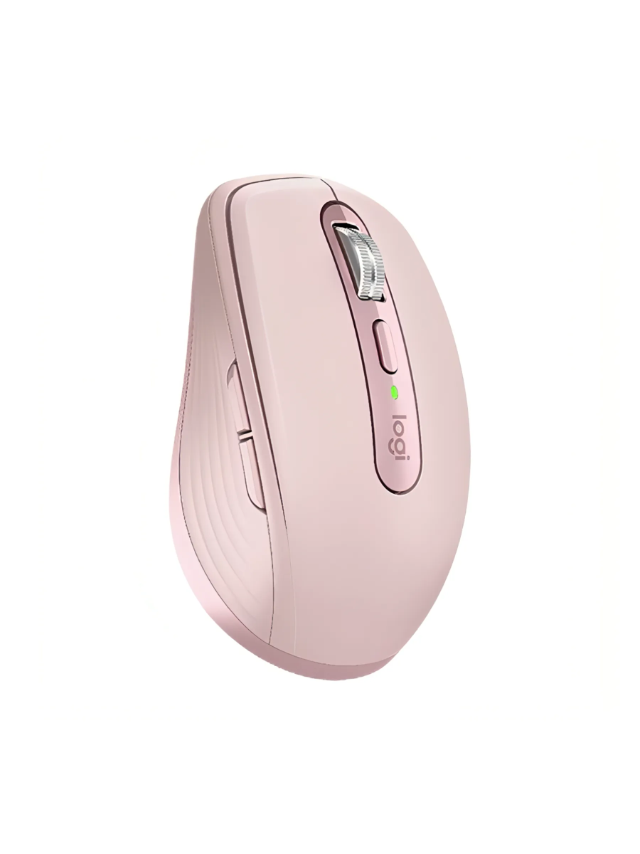 Бестселлер Logitech MX Anywhere 3S в розовом цвете с беспроводным подключением Bluetooth