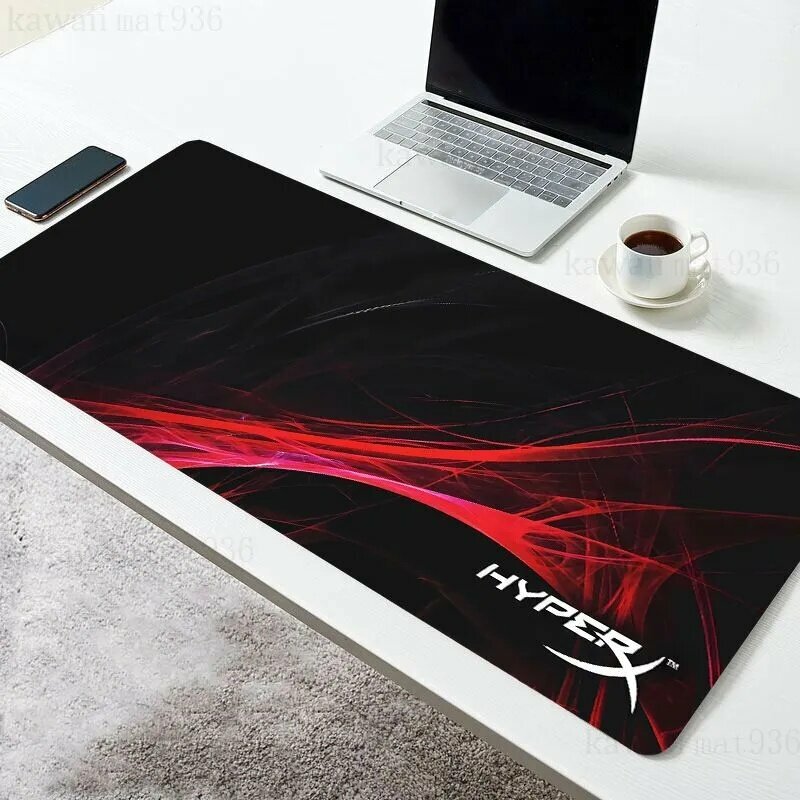 HyperX Коврик для мышки, XXL, черный, красный