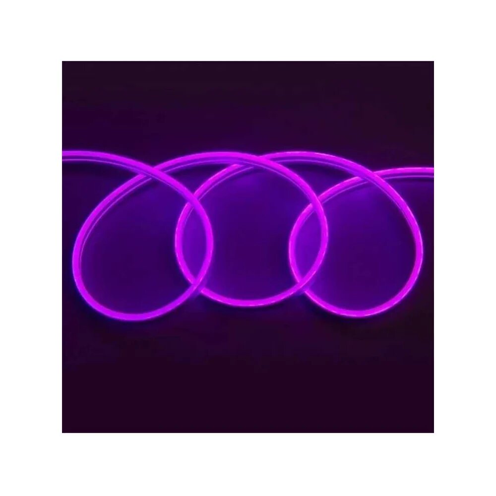 Гибкая светодиодная неоновая лента General Lighting Systems, силиконовый корпус, защита IP67, фиолетовое свечение