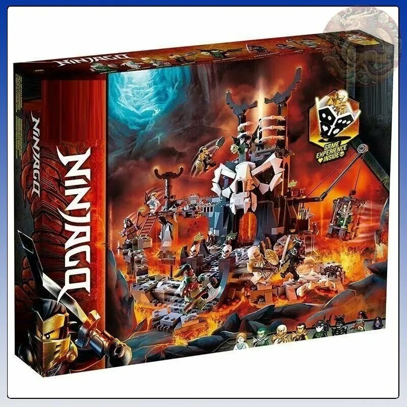Конструктор Ninjago 71722 подземелье скелетного колдуна