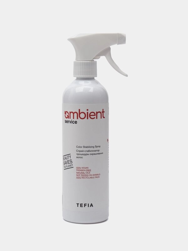Tefia Ambient. Спрей-стабилизатор процедуры окрашивания волос pH 3.5 500 мл
