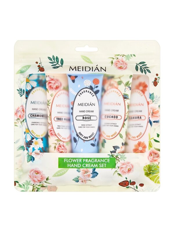 Крем для рук, подарочный набор кремов для рук, увлажняющий крем, питательный, 5 штук, 30гр