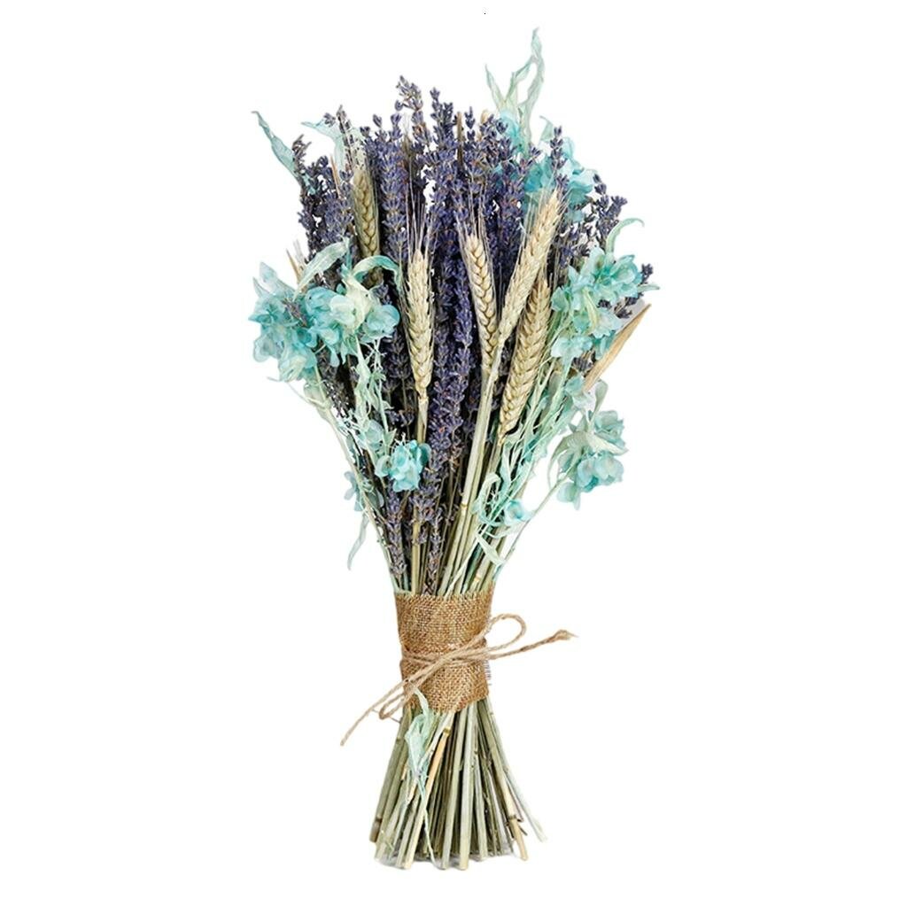 Сушеная лаванда, цветы для свадьбы, Лавандово - голубые анютины глазки
