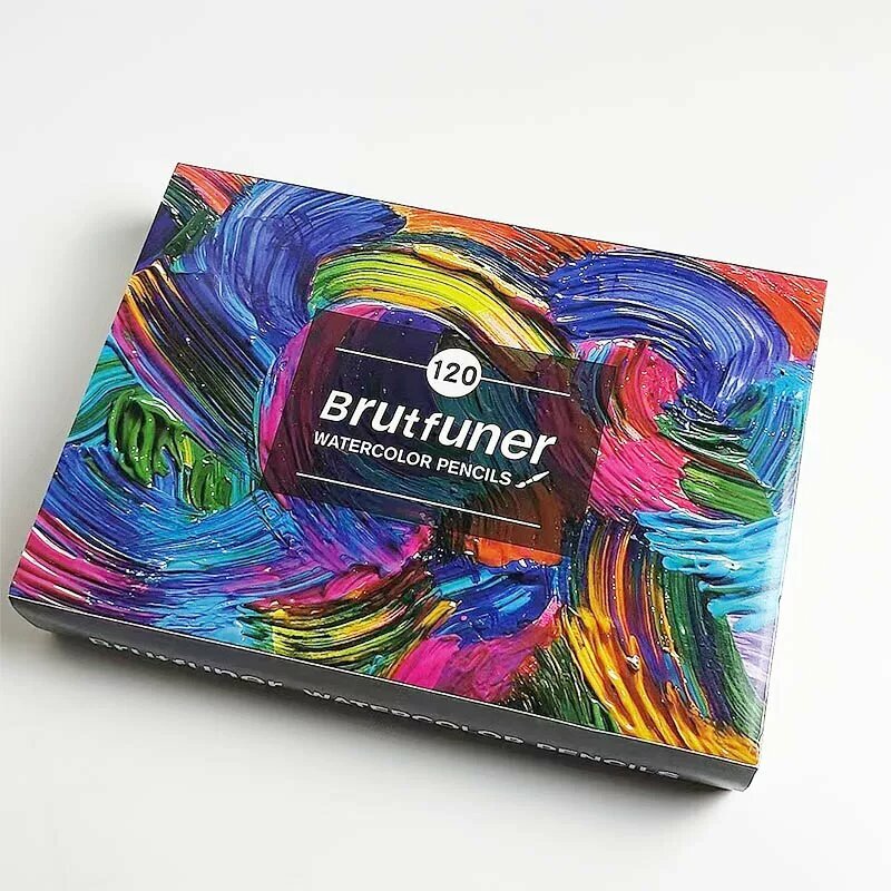 Набор цветных карандашей Brutfuner оригинального стиля, масляные и водорастворимые, 48 цветов, 72 цвета, одиночный выбор, специальные для рисования