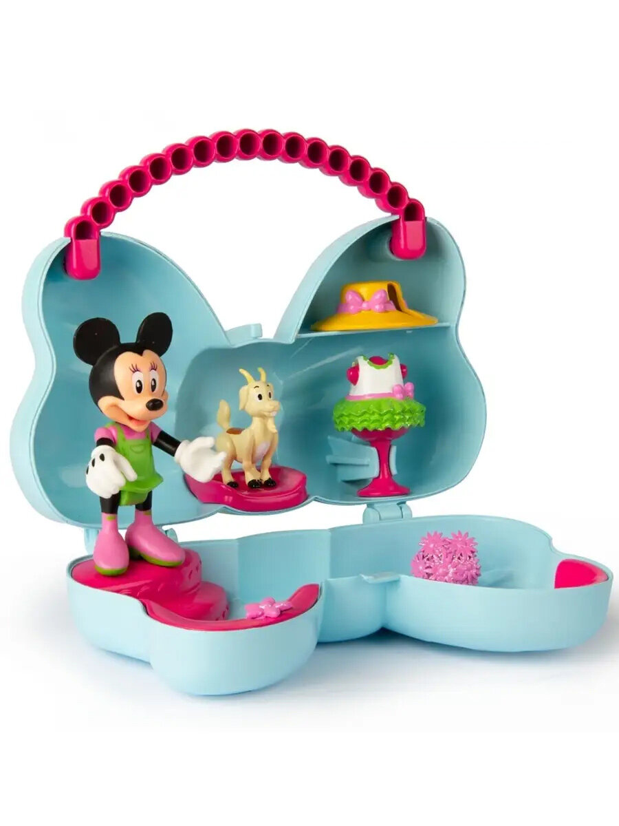 Disney GT Игровой набор Минни Новый образ с питомцем голубой 185609 //голубо с 3 лет