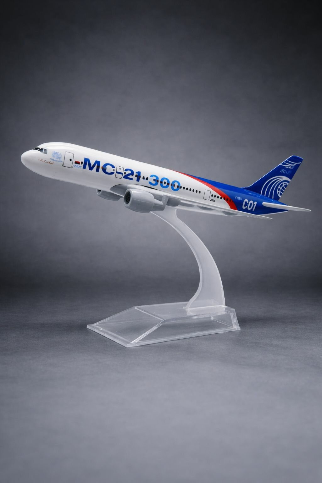 Модель самолета металлическая МС 21 - 300