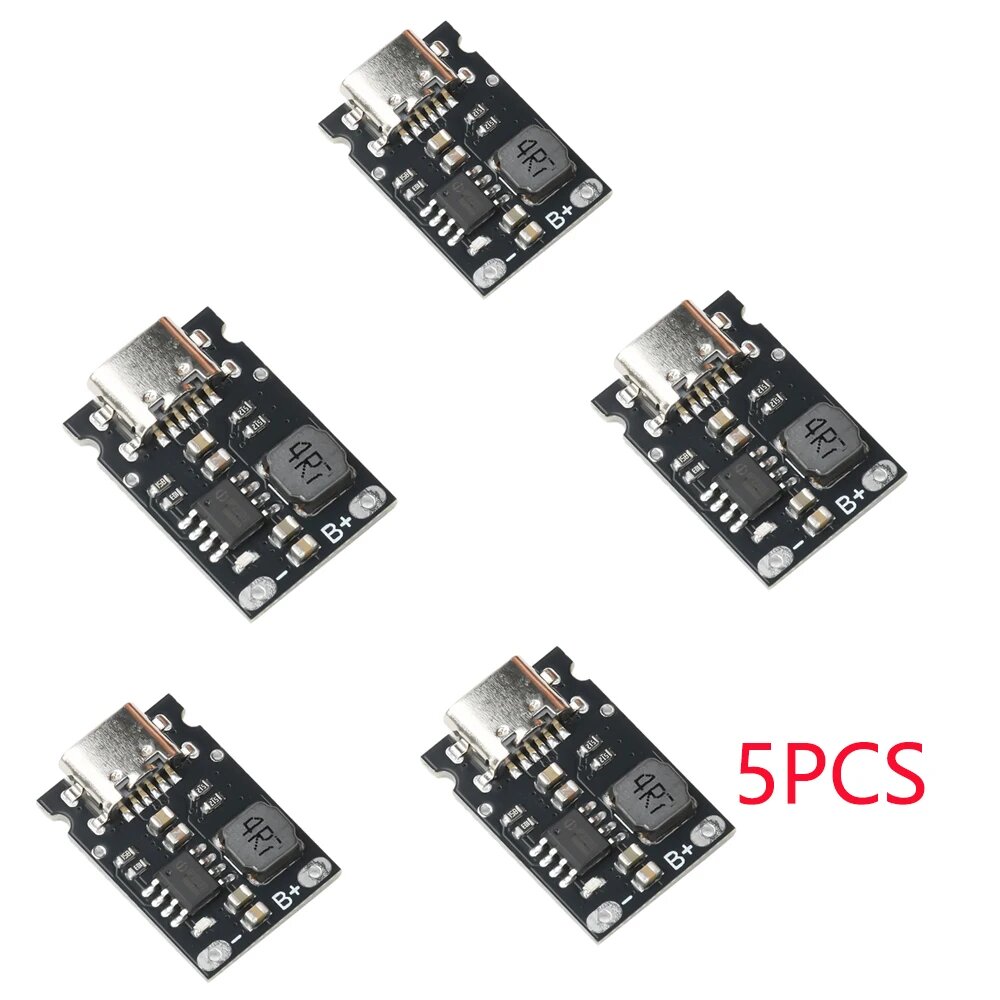 Модуль зарядки Type-C 3.6В 2.4А LiFePO4, 5PCS