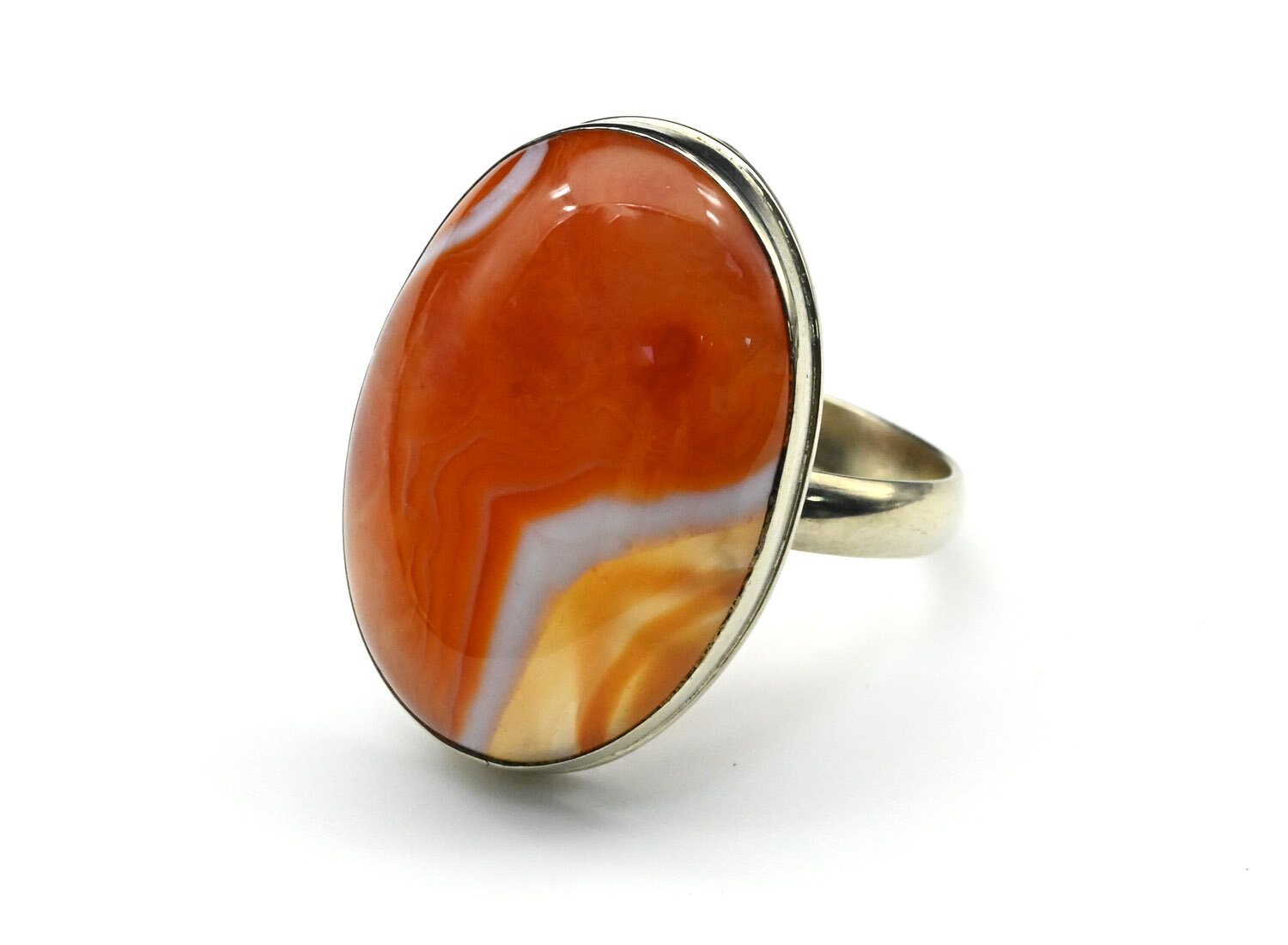 Кольцо, сердолик