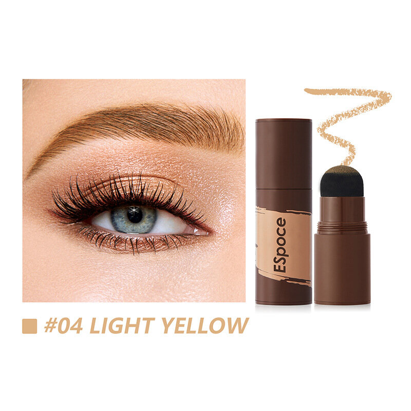 Пудра для контура и заполнения линии волос Epsoce, водостойкая, не размазывается, ленивый штамп для бровей, пудра для бровей, теневая пудра