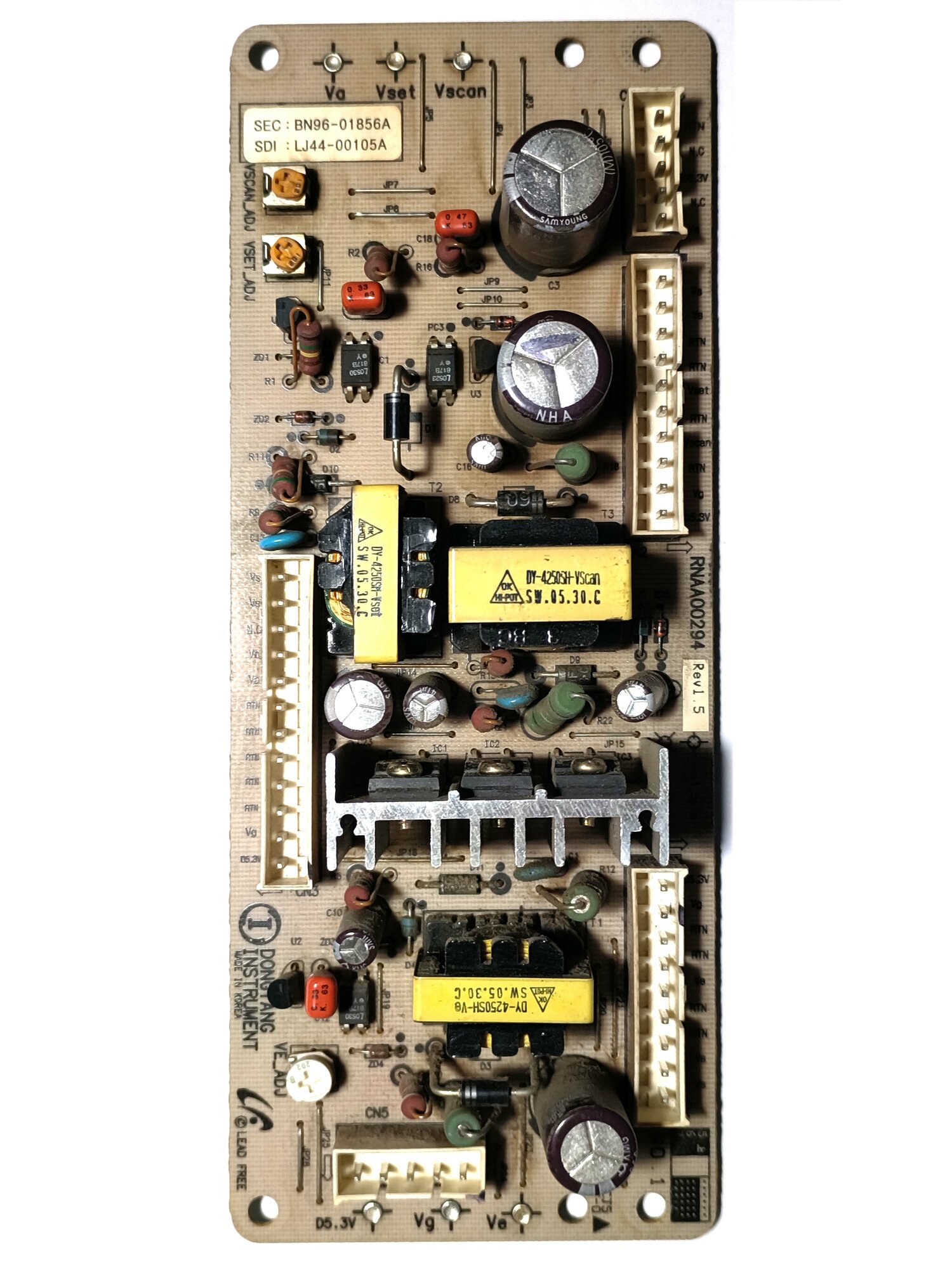 Плата питания BN96-01856A / LJ44-00105A для телевизора Samsung PS42V6SR