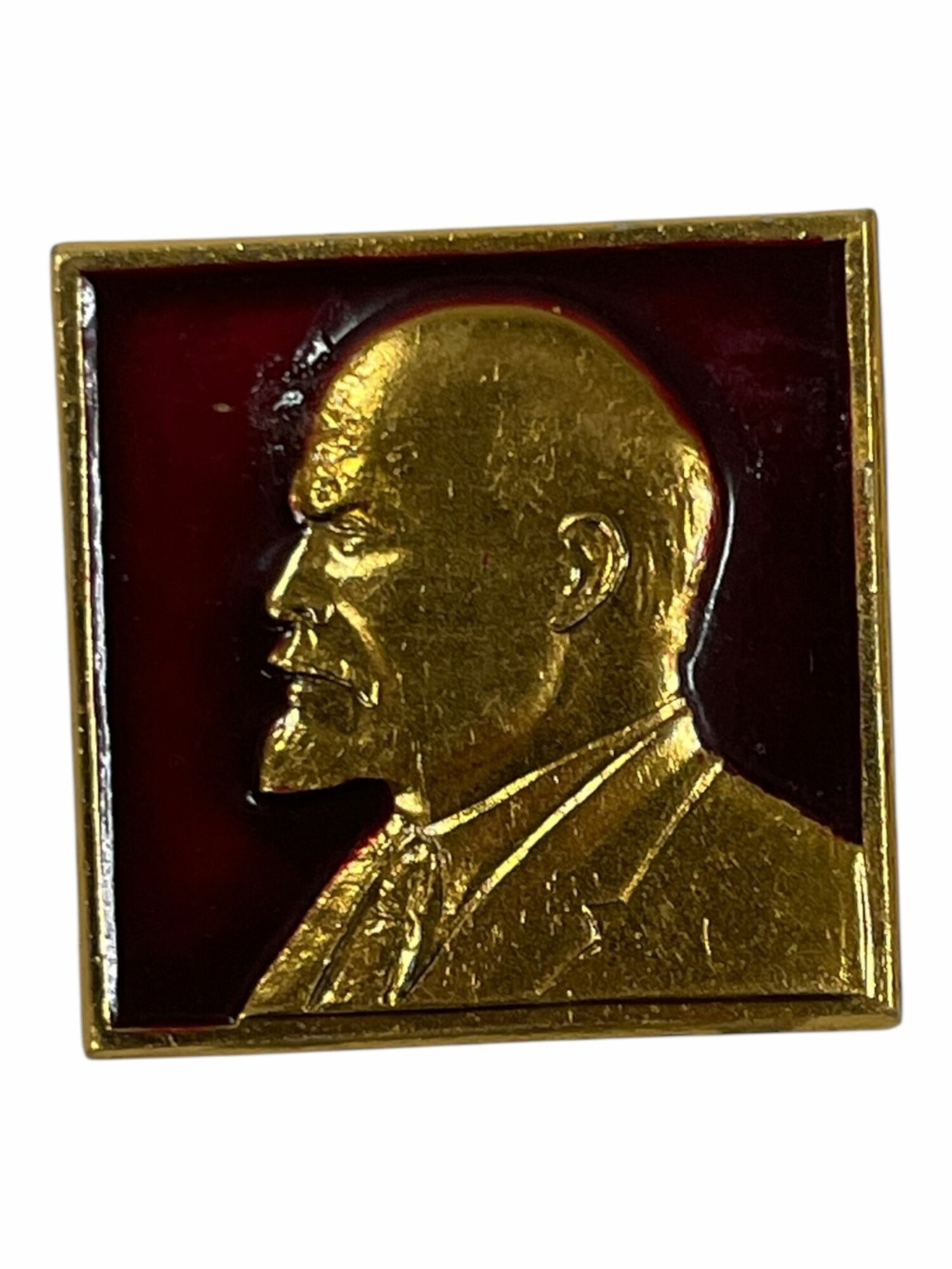 Советский винтажный значок, В. И. Ленин, сделано в СССР