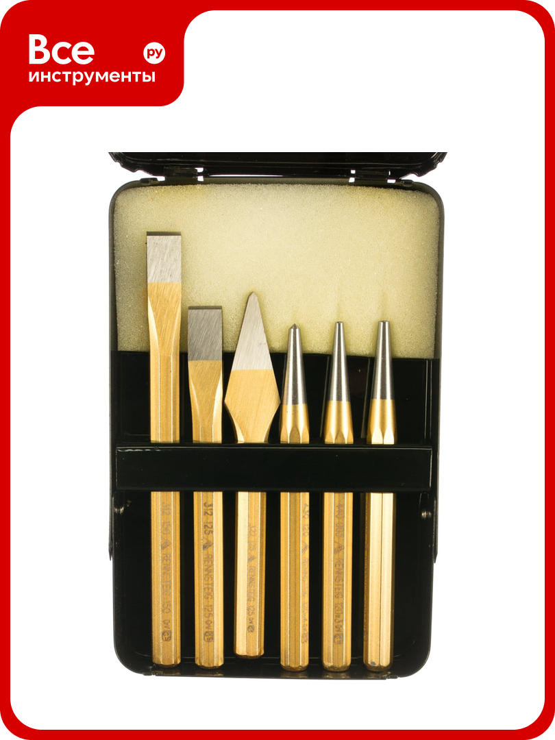 Набор зубил и кернеров RENNSTEIG RE-4210020