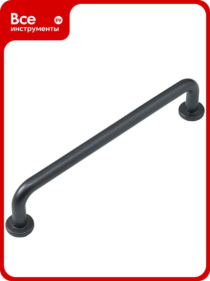 Мебельная ручка JET 296 м. ц.96мм, замак графит R296Z.96GFQ99