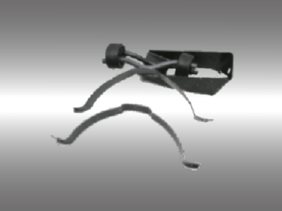 Кронштейн крепления глушителя ГАЗель-3302 н/о