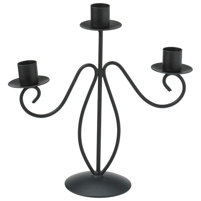 Подсвечник металлический Gabriel на 3 свечи 22 см, Koopman, A67102440