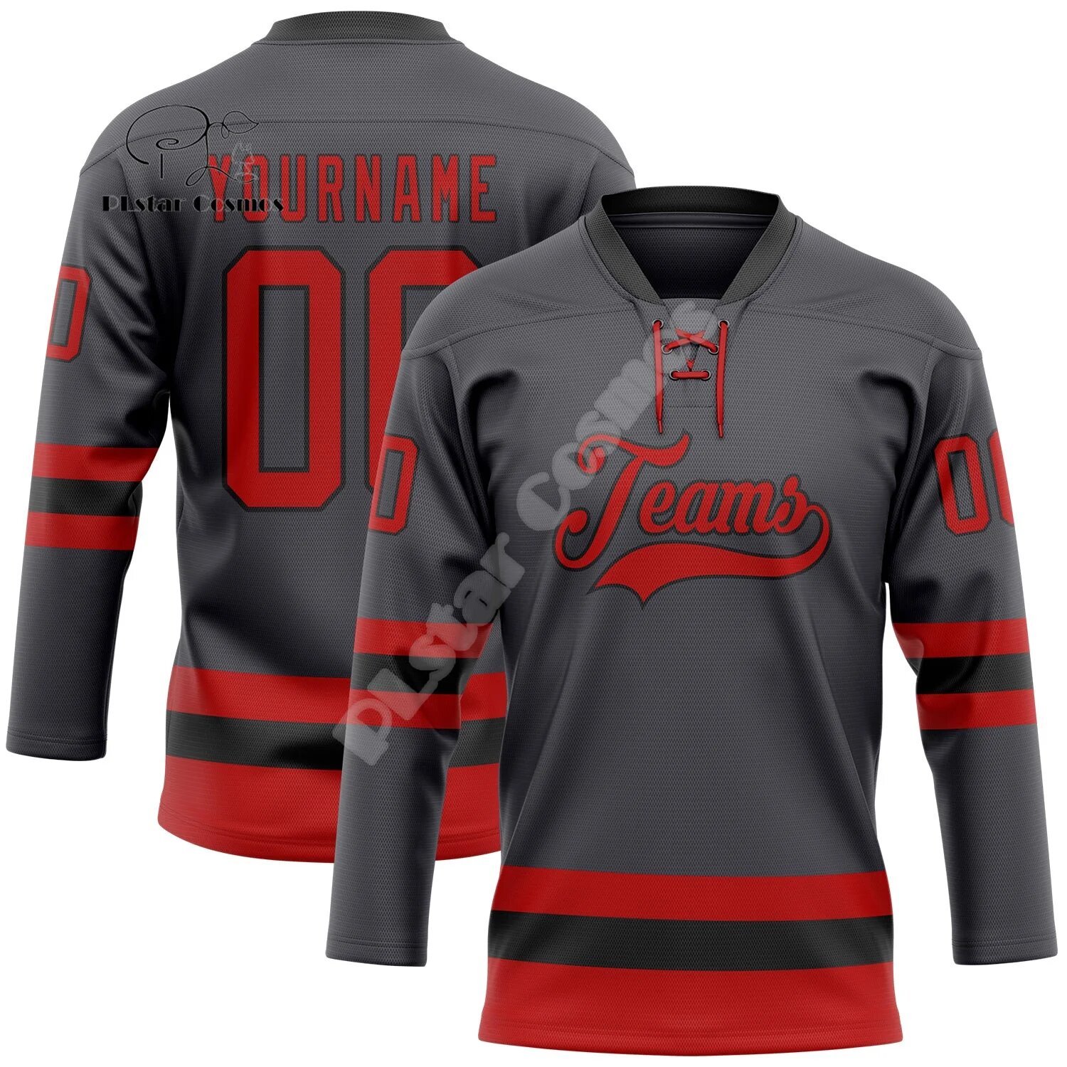 Мужская хоккейная форма с принтом, XXXL, Hockey Shirts