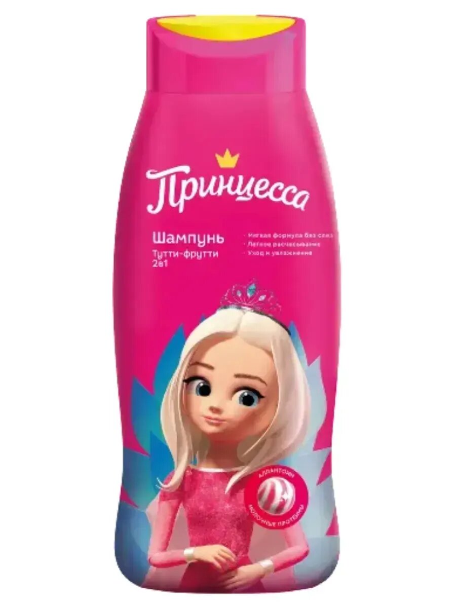 Принцесса Шампунь детский 2в1 Тутти-фрутти 400мл