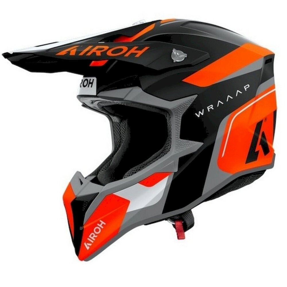 Шлем Airoh WRAAAP CONQUER Orange Matt, XXL