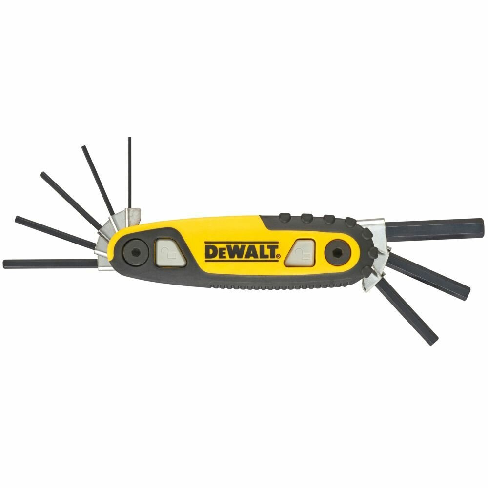 Набор шестигранных ключей DEWALT DWHT0-70263, 1.5-8 мм. (8 шт.)