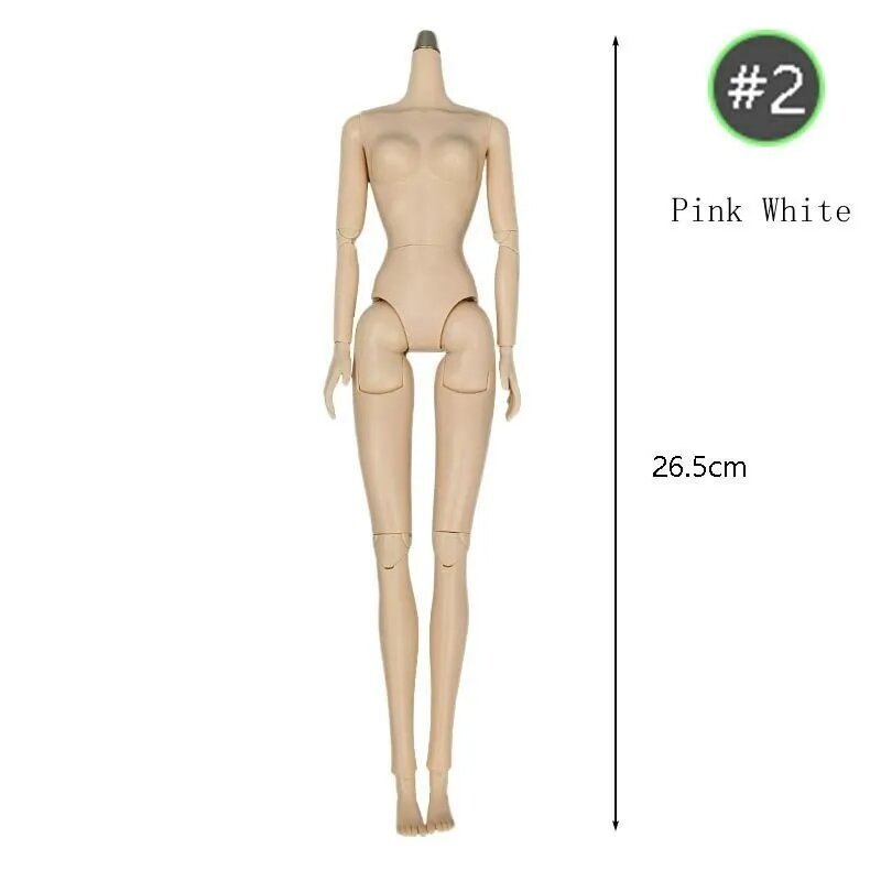 Высококачественное шарнирное тело куклы Барби