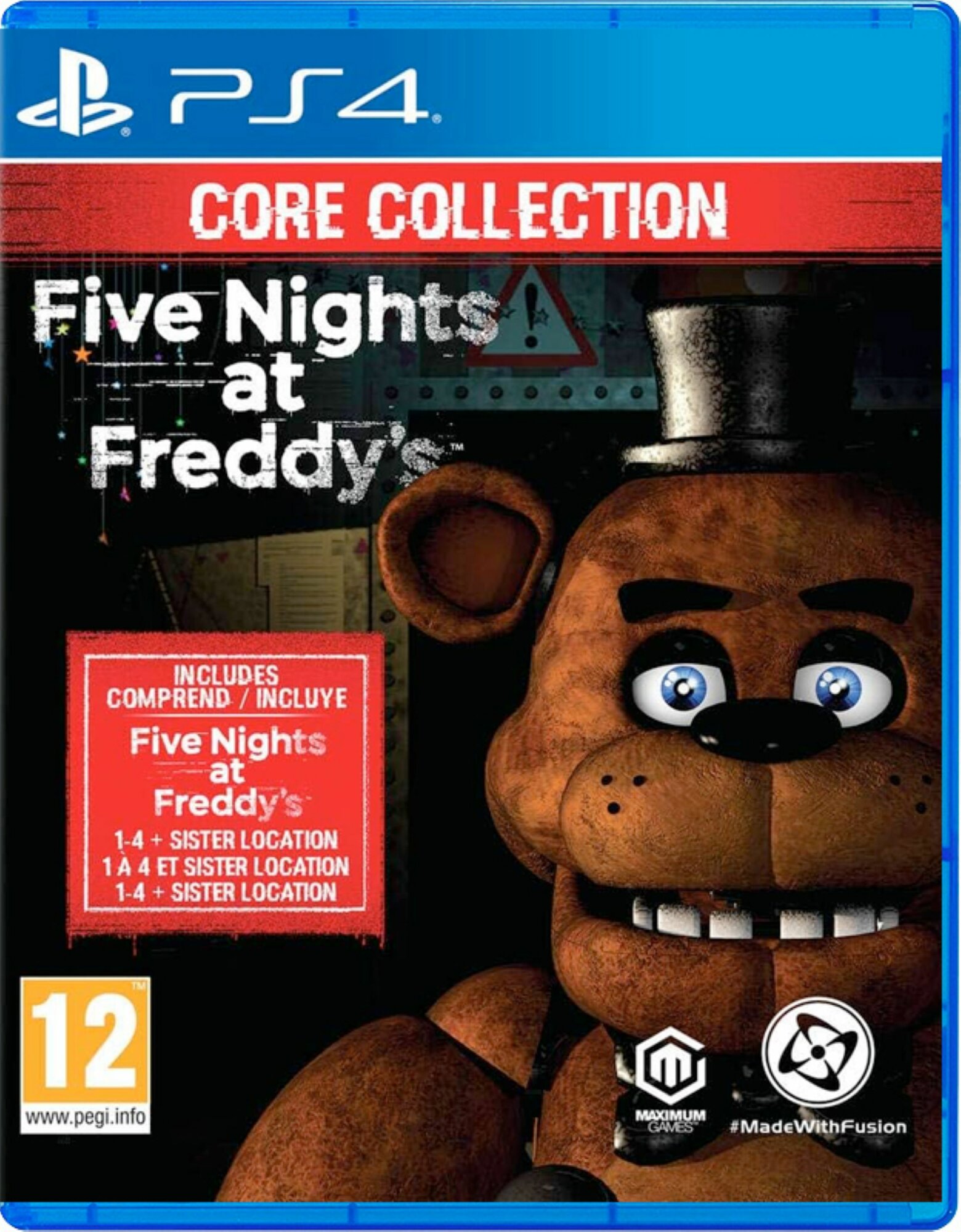 Five Nights at Freddy's - Core Collection (русские субтитры/ английская версия) (PS4)
