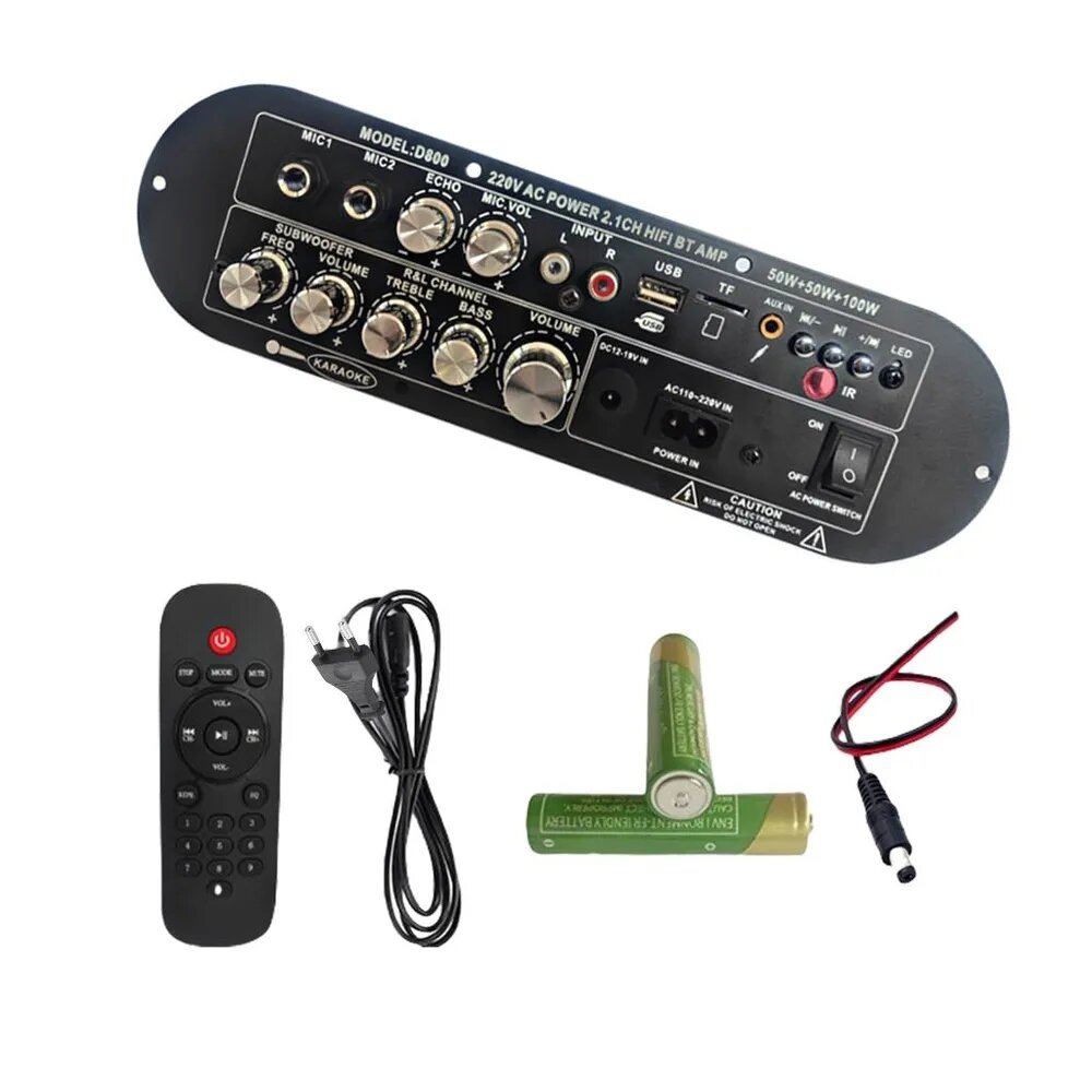 2.1 канальная компьютерная акустика с Bluetooth, металлический корпус, полочная