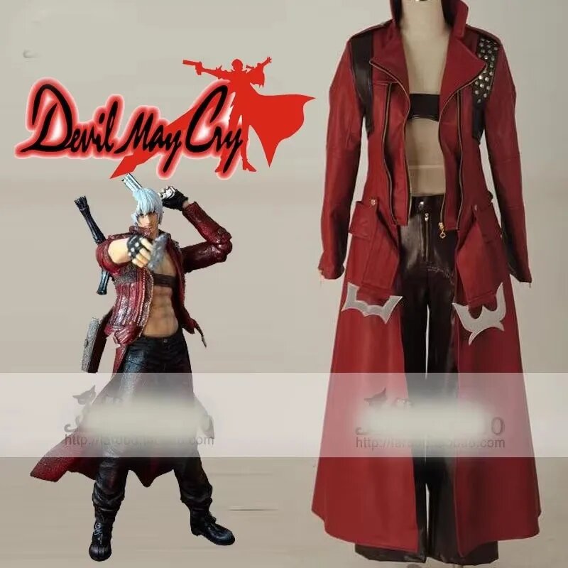 Косплей костюм Dante UETEEY Cos DMC 3 XXL, full set, male