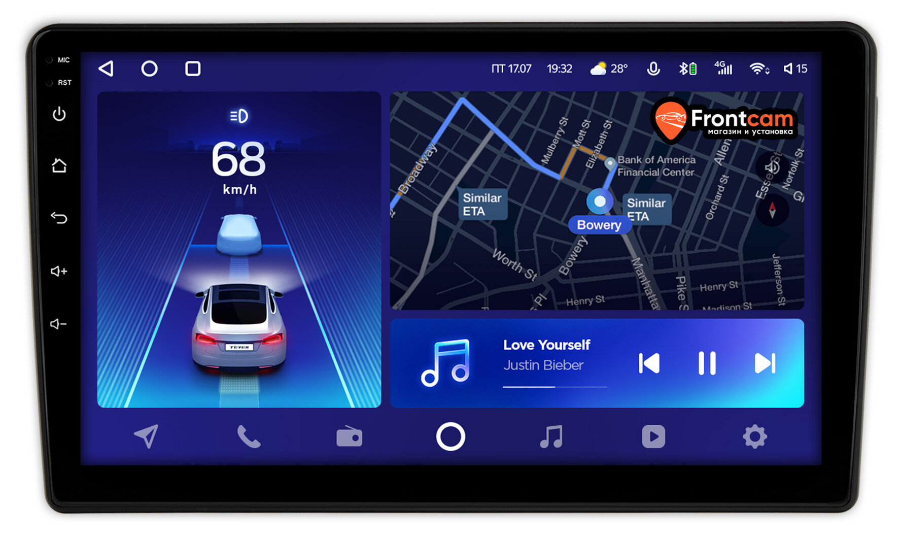 Штатная магнитола Teyes CC2 PLUS 6/128 9" RM-9-370 Suzuki Splash 2008-2012 Android 10 (4G-SIM, DSP, QLed)