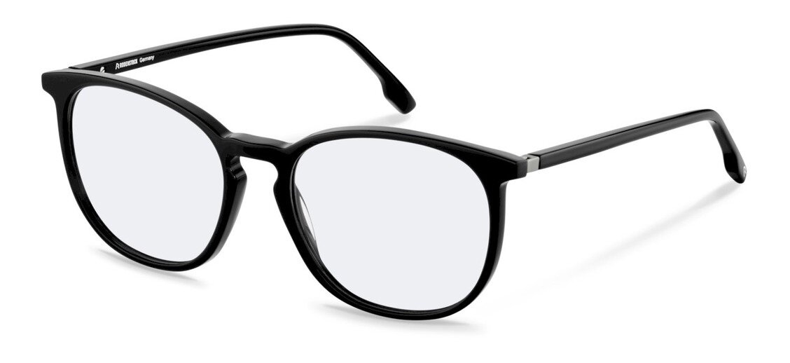 Оправа Rodenstock R5359 С, чёрная, круглая, пластиковая, ширина оправы 145 мм