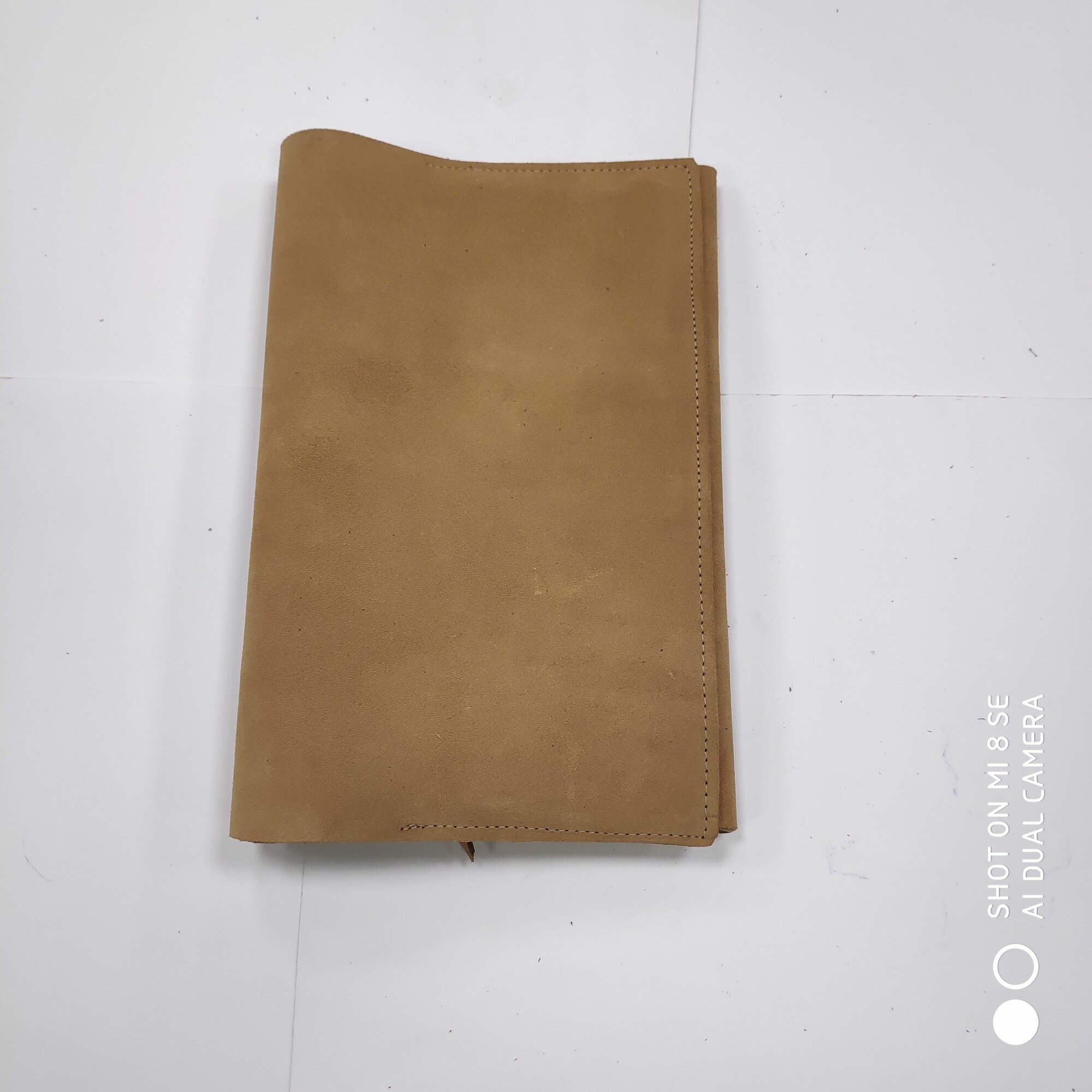 Обложка для книг универсальная из натуральной кожи "LEM BOOK COFFE THICK" BE.