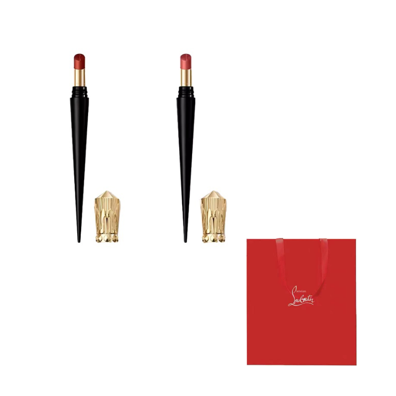 Бальзам для губ женский CL Narrow High Heel Lip Balm Black Tube, увлажняющая матовая помада