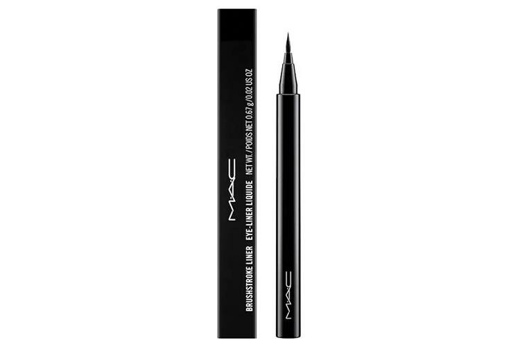 Подводка для глаз женская MAC Long lasting Eyeliner Pencil Ultra Fine, BRUSHBLACK Черный/BRUSHBROWN Коричневый