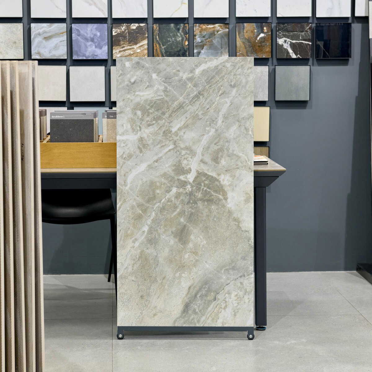 Керамогранит Neodom Nebula Grey Lap Carving 60x120 N20563 под камень Глазурованная, Износостойкая, Морозостойкая, морозостойкая