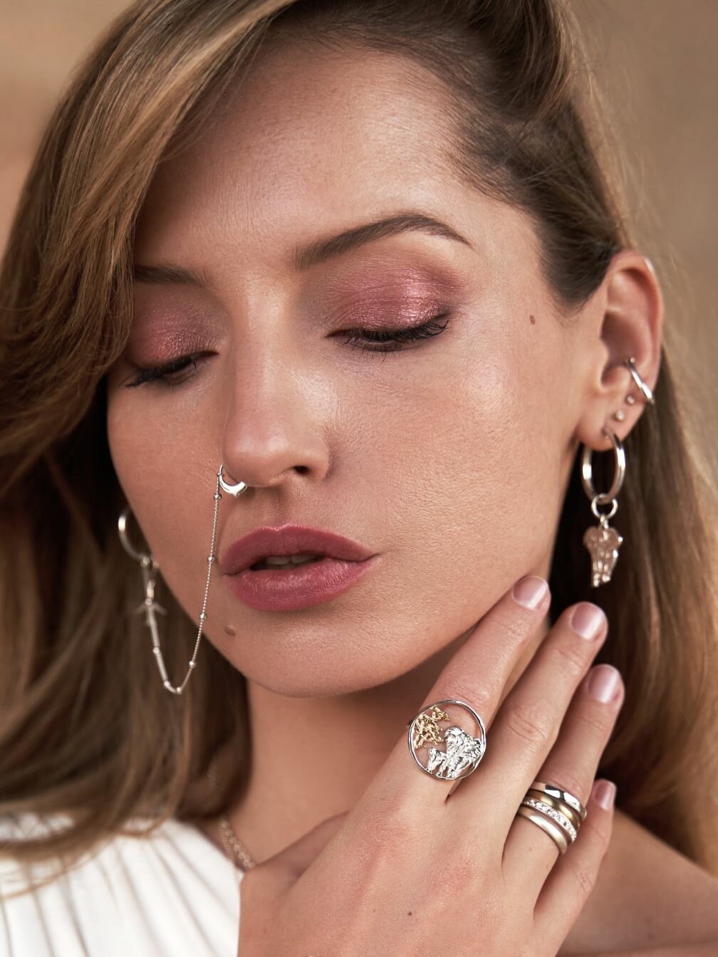 Кольцо, серебро, 925 проба