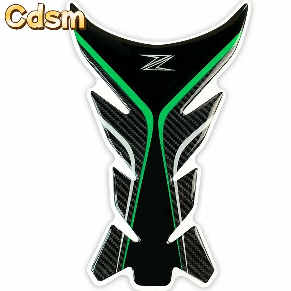 Наклейка на бак мотоцикла, наклейки kawasaki, Наклейка из углеродного волокна Kawasaki для Kawasaki Ninja Z400/Z650/Z750/Z800/Z900
