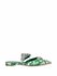 Мюли Manolo Blahnik, размер 37, зеленый,