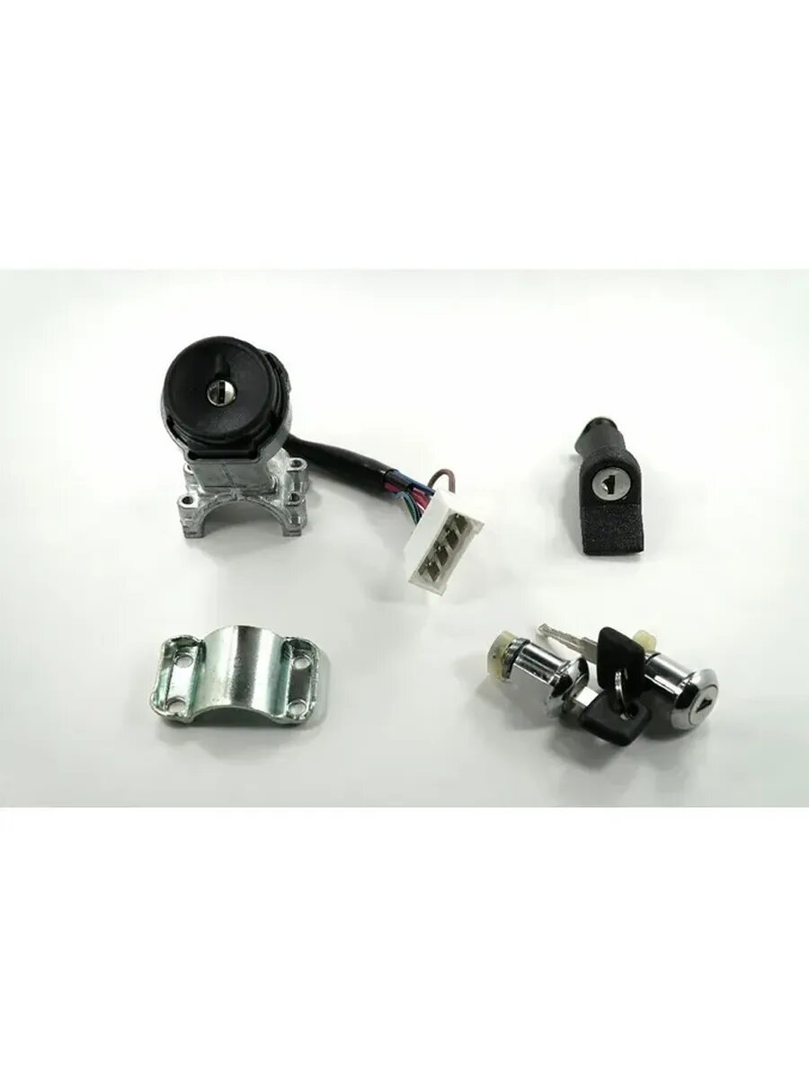 Замок зажигания и цилиндры в сборе с единым ключом ВАЗ-2110