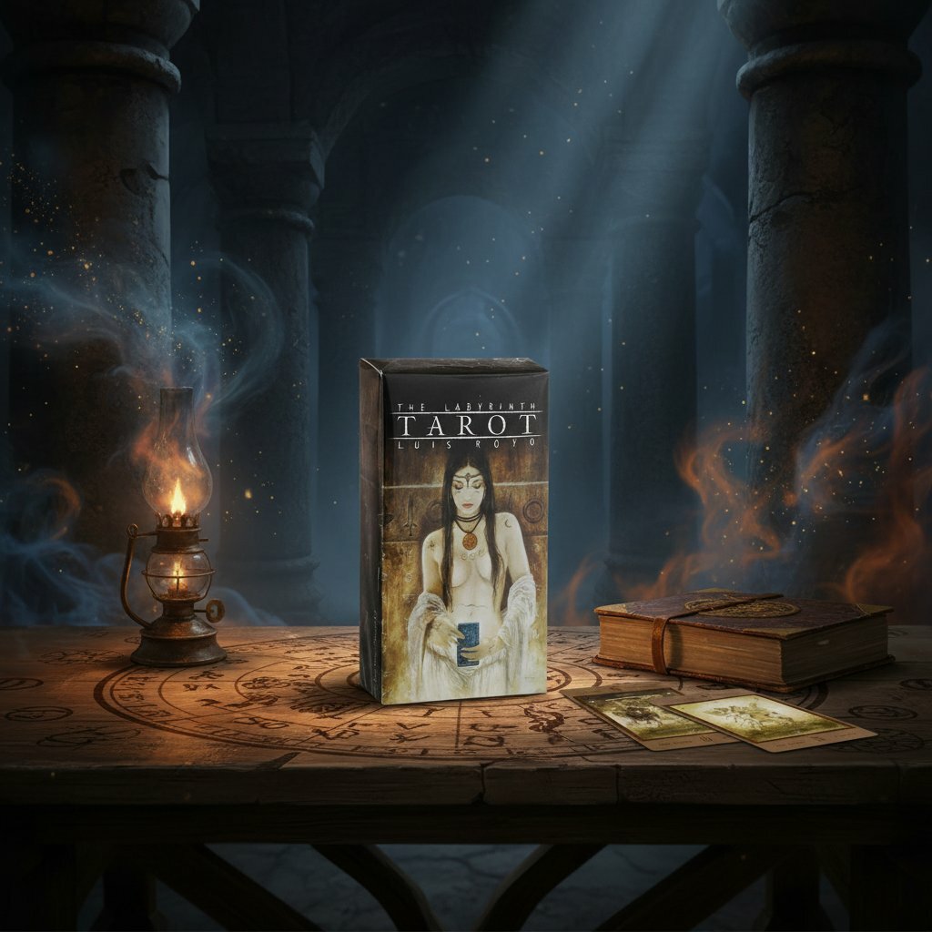 Карты Таро "Fournier Luis Royo the Labyrinth Tarot" Fournier / Таро Лабиринт 63480 Fournier