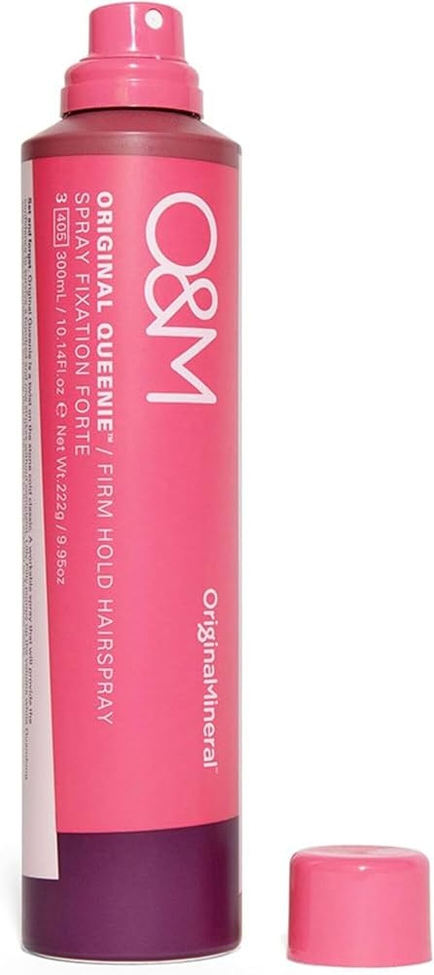 Лак для волос Original & Mineral Original Queenie, средняя фиксация, 300мл