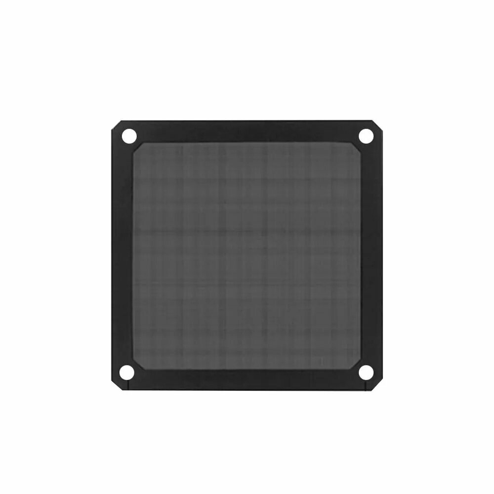 Магнитная пылезащитная сетка для корпуса ПК и блока питания, 8 см, чёрная, из нейлона