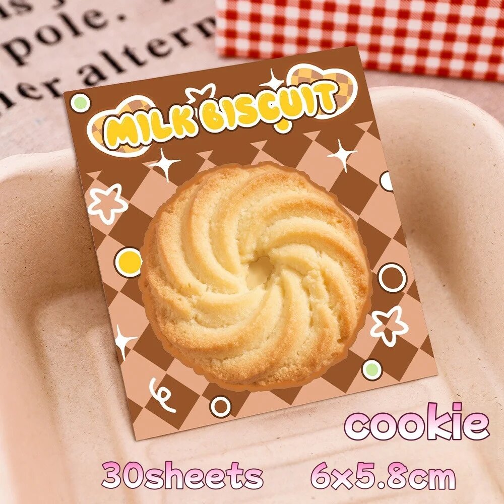 Многоразовые блокноты-печеньки cookie-30sheets
