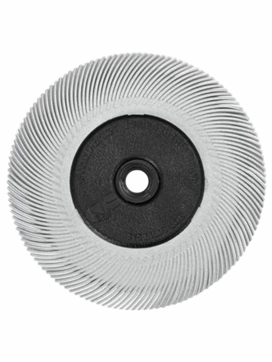 Зачистной круг (щетка) 3M Scotch-Brite BB-ZB Bristle 33056 / белый, P120, 150мм с фланцами