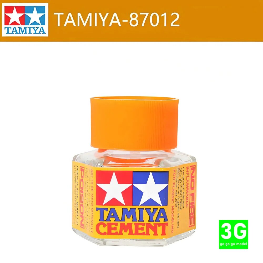TAMIYA Клей канцелярскийдля сборных моделей, 20 мл.