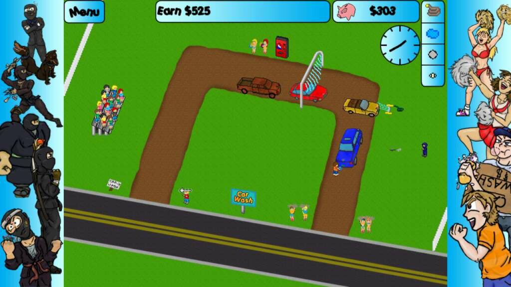 Car Washer: Summer of the Ninja PC Steam Ключ • Активация Steam