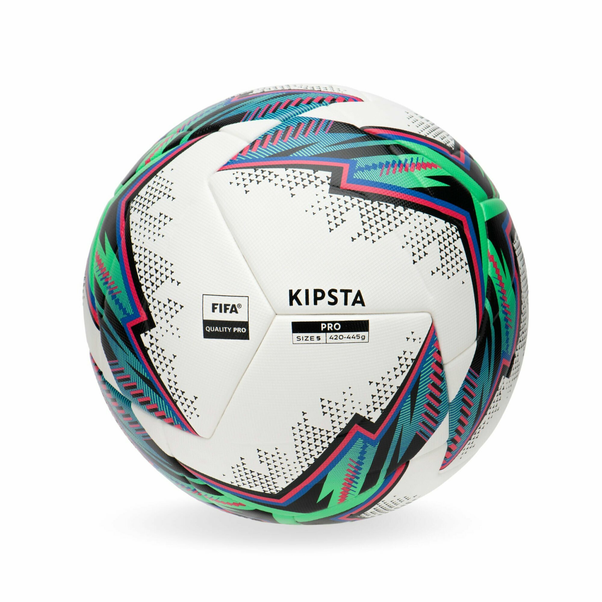 Футбольный мяч Kipsta с термосклейкой, FIFA QUALITY PRO, Pro Ball размер 5, Decathlon, Цвет: Белый, Размер: 5