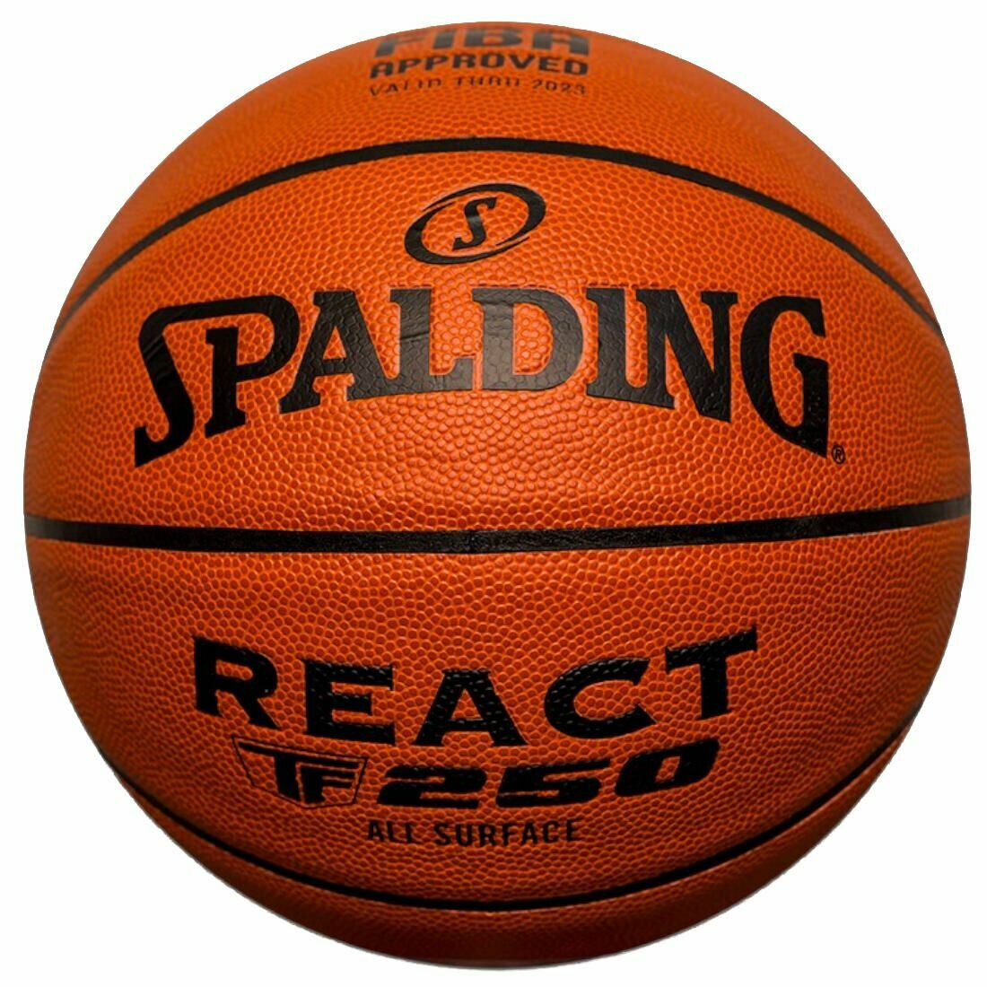 Spalding React TF-250 Баскетбольный мяч Размер 6, Decathlon, Цвет: Оранжевый, Размер: 6
