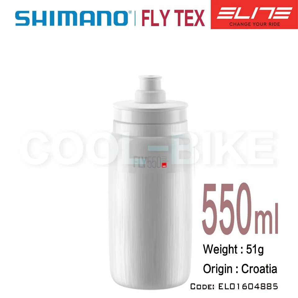SHIMANO Elite FLY TEAMS COCO-COLA Велосипедная бутылка 550/750 мл 550ml FLY TEX