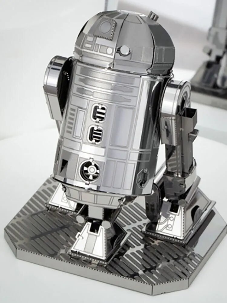 Звездные войны 3D Металлическая модель DIY Игрушки R2-D2 конструктор