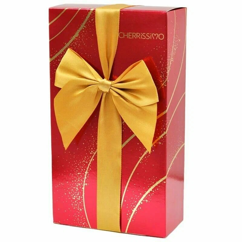 *Конфеты MIESZKO Чериссимо Сувенир, красная с бантом /картон/ 209г