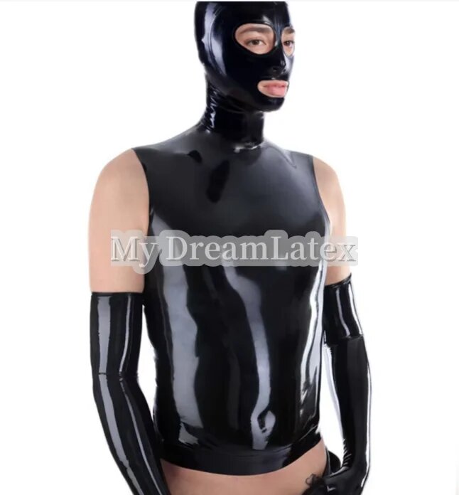 Латексный костюм для Хэллоуина Черный, XXL, black